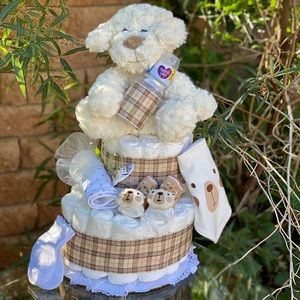 Handmade | Accessories | Puppy Diaper Cake Dog Diaper Cake | Poshmark